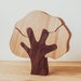 Set of Wooden Trees // Figures to Play // Natural Wood Toy // Forest ...