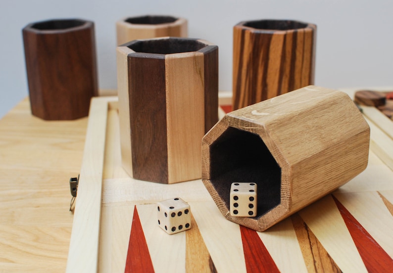 Handmade Wooden Dice Cup / Dice Shaker - Etsy