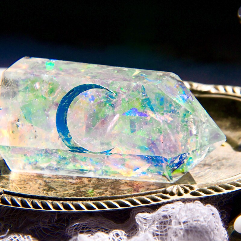 Iridescent Crystal - Etsy