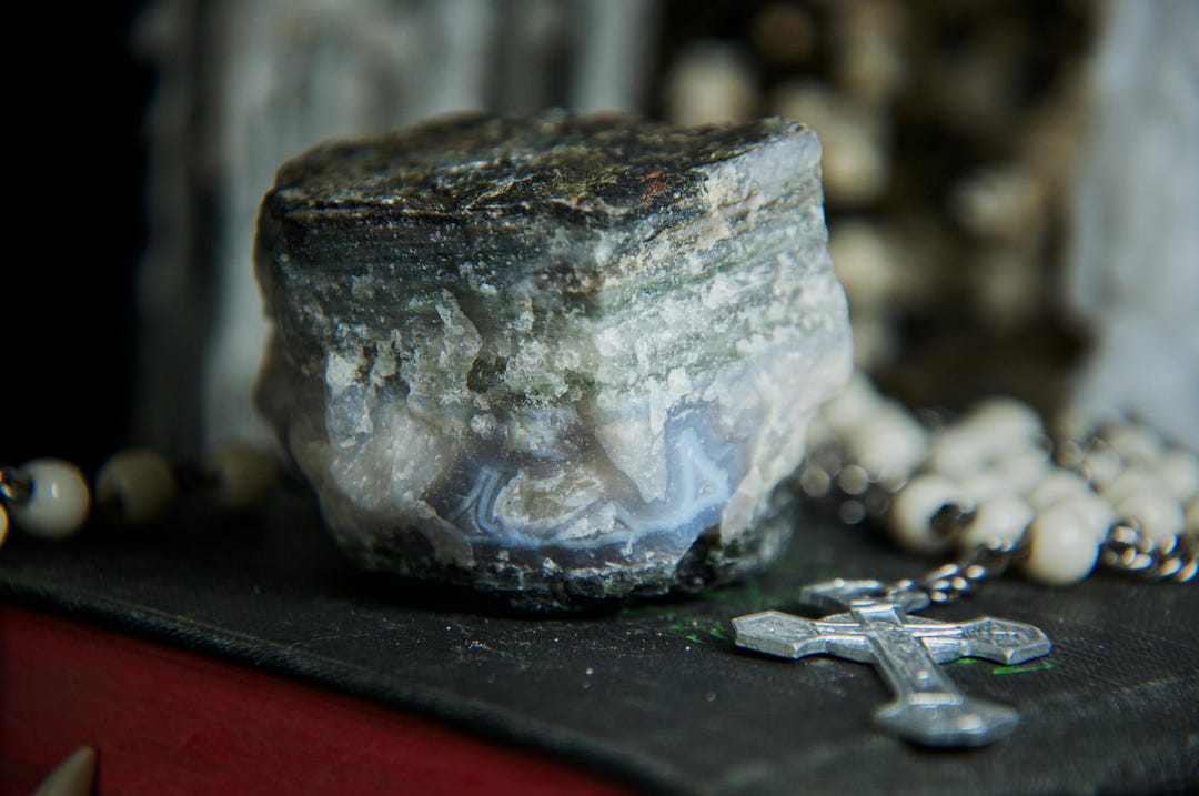 Banded Agate Stone Chunk | PNW Sourced Raw Agate | Rough Natural Agate ...