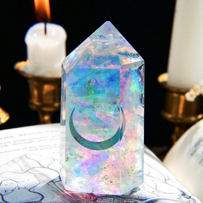 Iridescent Crystal - Etsy