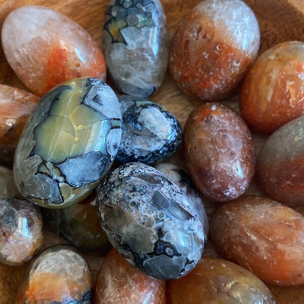 Mosaic Chalcedony Quartz - Etsy