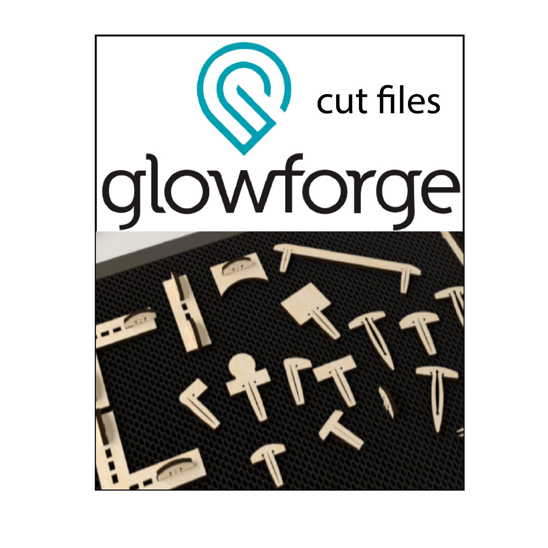Honeycomb Tray Pins Different Sizes Crumb Tray Pins for Glowforge - SVG ...