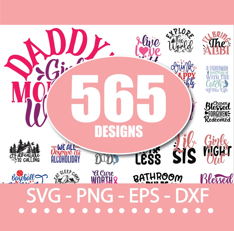 Huge Fun SVG Bundle Instant Download Variety Bundle Cut - Etsy