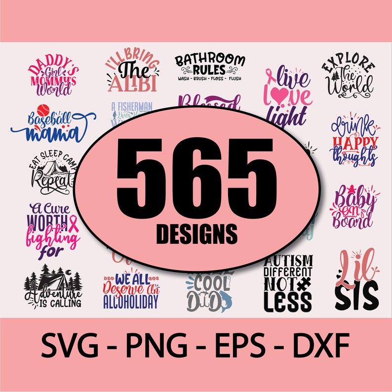 Huge Fun SVG Bundle Instant Download Variety Bundle Cut - Etsy