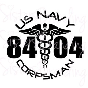 Corpsman 8404 Cut File SVG Digital File PNG - Etsy