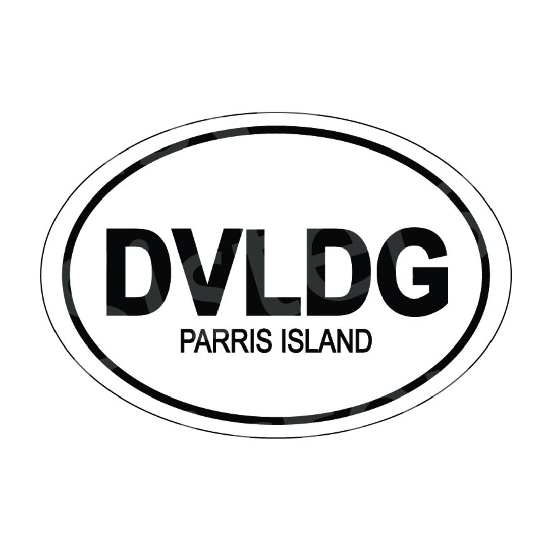 DVLDG Oval Decal- Marine Corps-devil Dog- SVG, EPS, Pdf, Png - Etsy