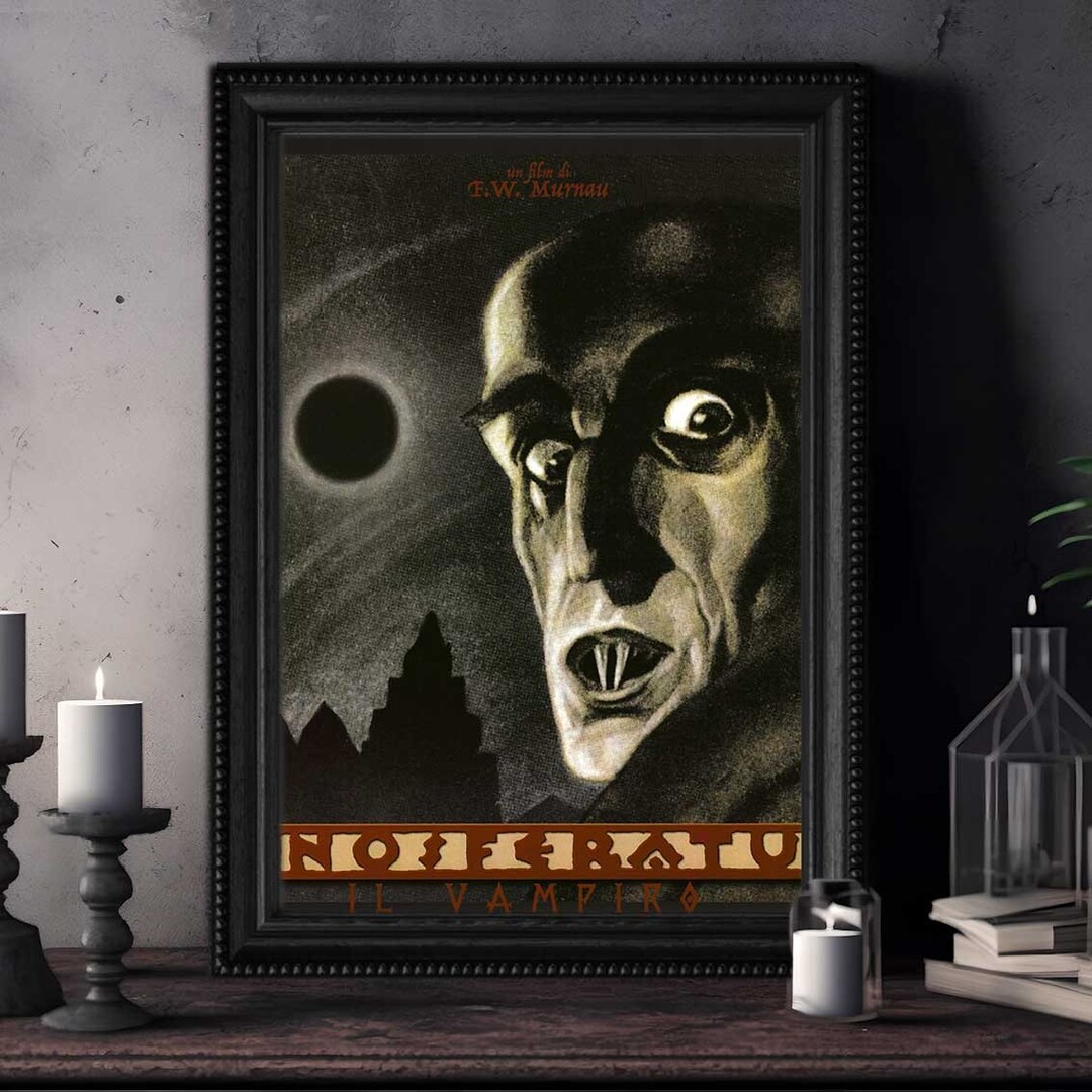 Nosferatu Movie Poster 20's Movie Vintage Movie Poster - Etsy