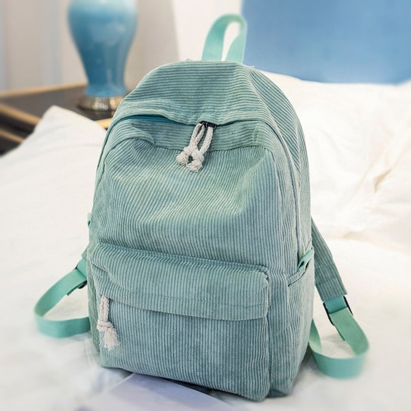 Corduroy Backpack - Etsy