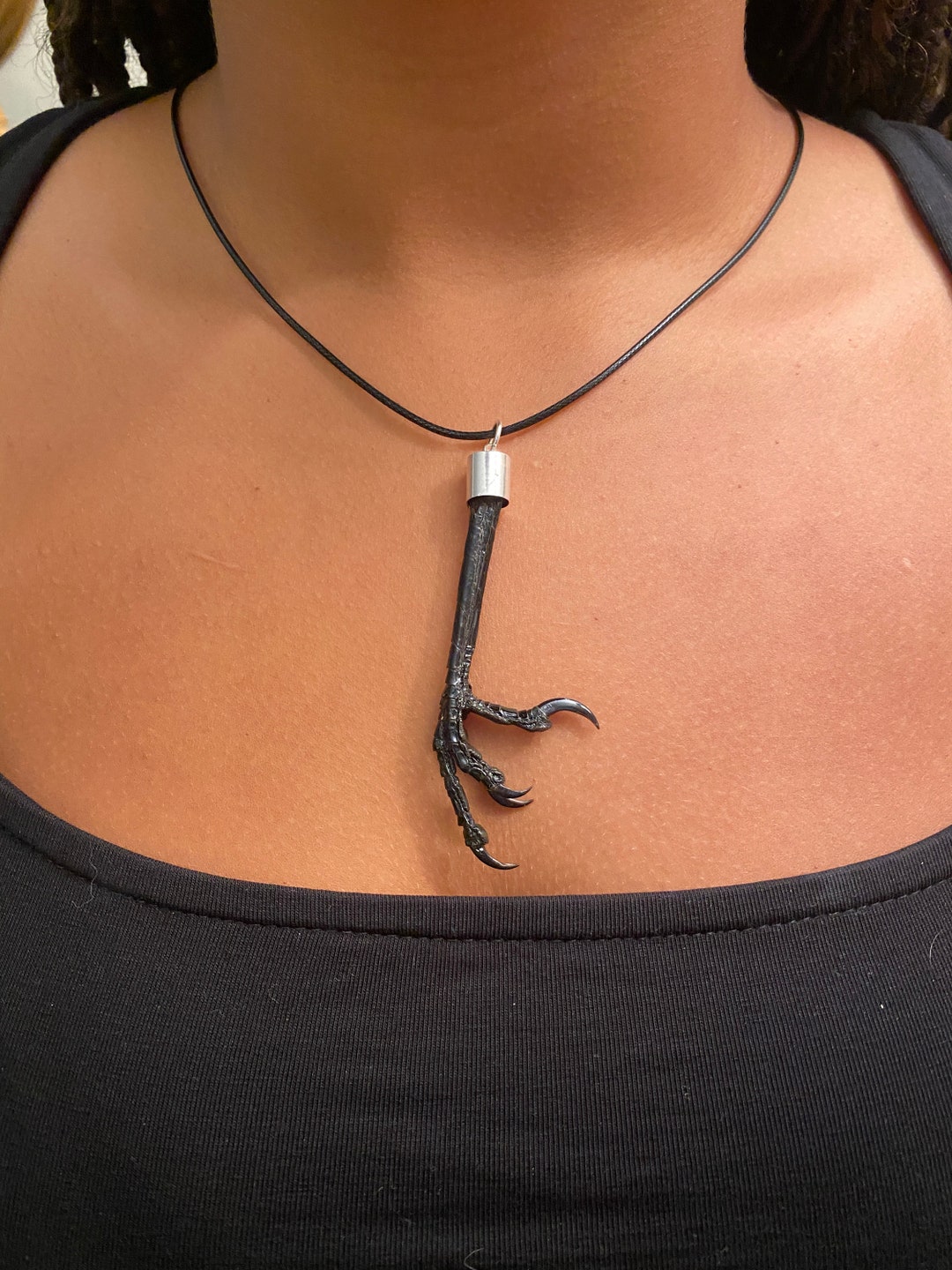 A Genuine Magpie Claw Necklace - Etsy