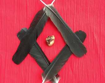 Crow Heart - Etsy