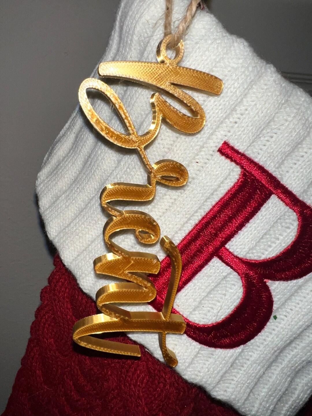 Stocking Tags / Labels for Labeling Your Christmas Stockings - Etsy