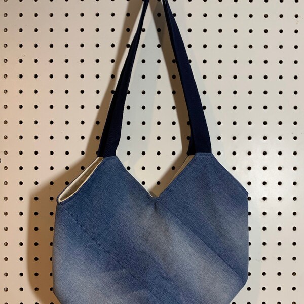 Upcycled Denim Bag - Etsy
