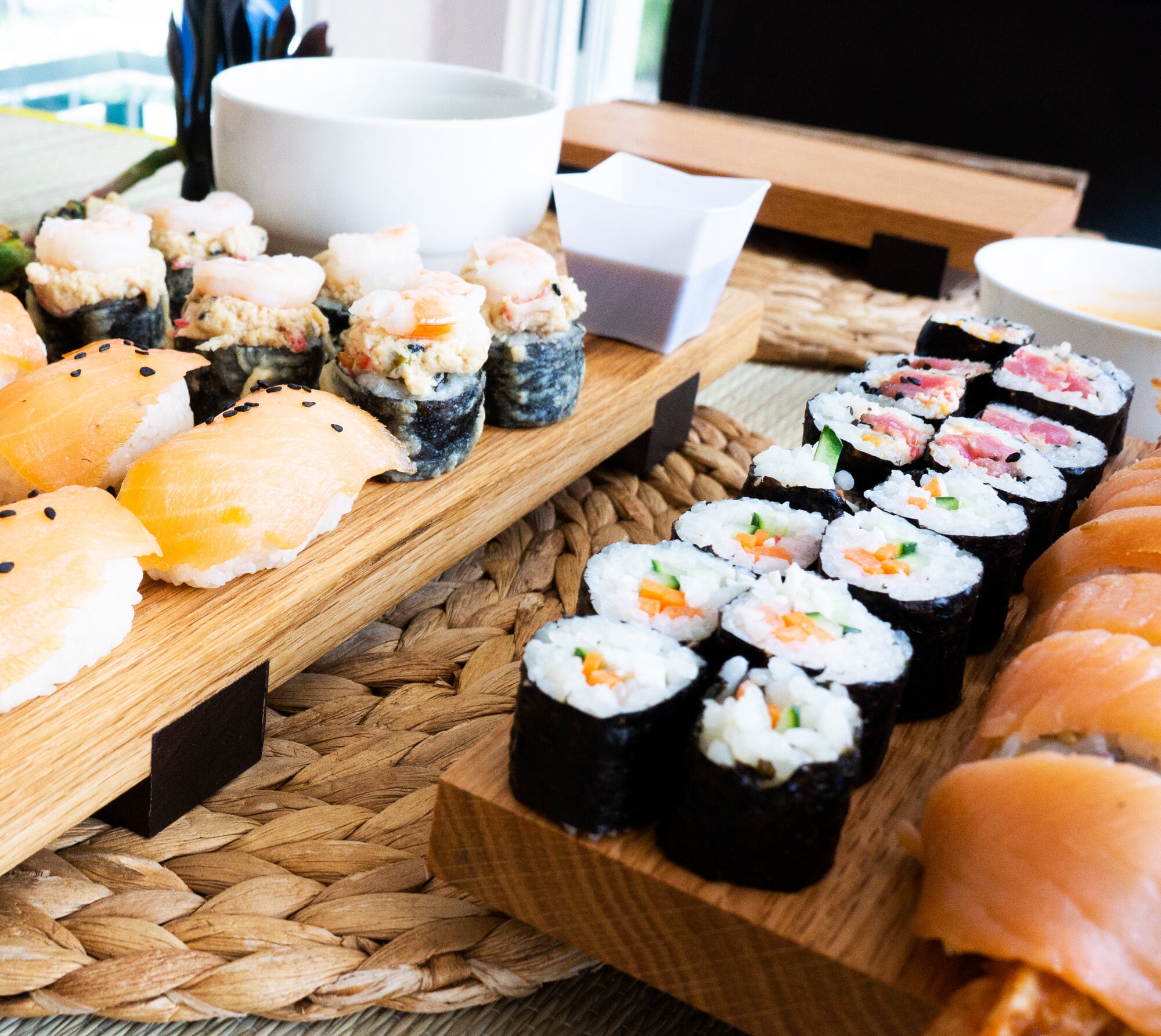 Zebra Sushi Board Wooden Tray Sushi Table Decor Sushi - Etsy