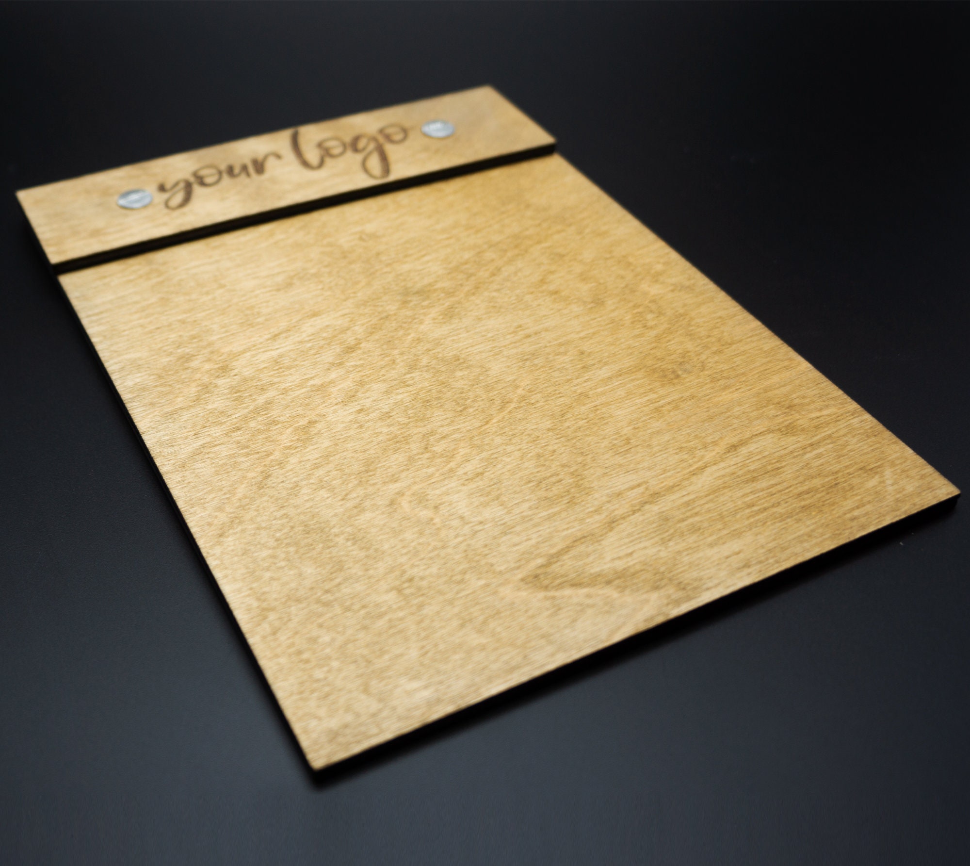 Custom Wood Menu Wooden Board Menu Table Menu Sign Holder Custom Menu ...