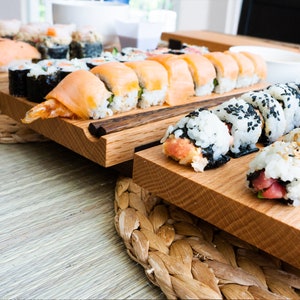 Sushi Board | Sushi Tray | Sushi Serving Tray | Sushi Serving Plate ...