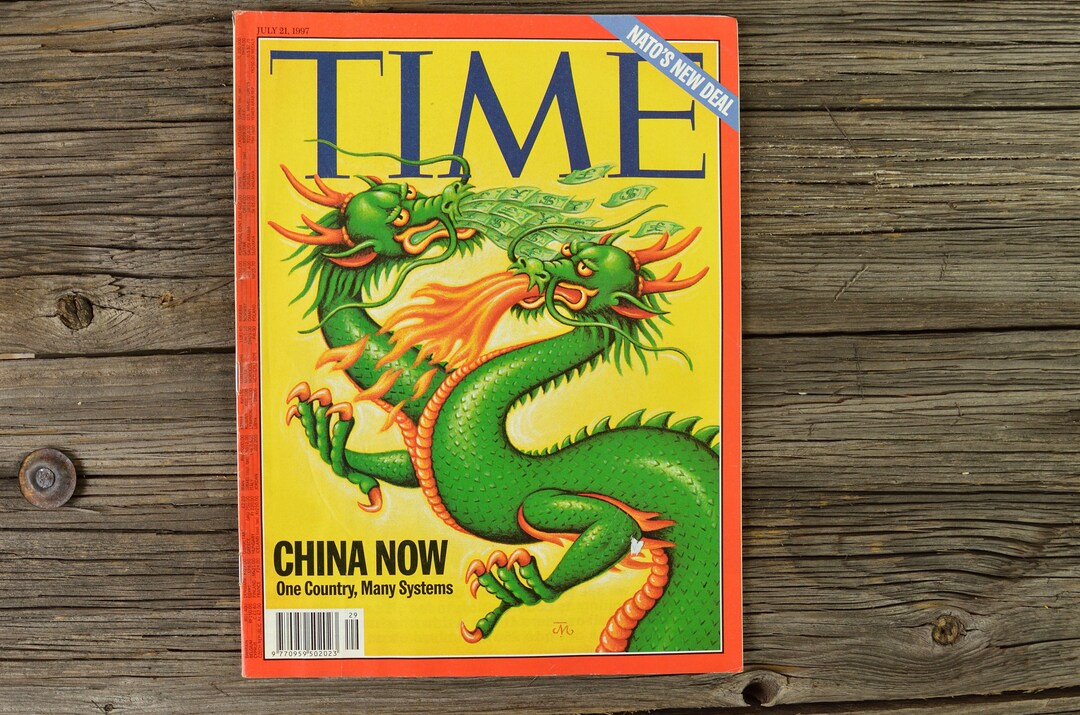 Time Magazine Issue From July 21, 1997 / Vintage Weekly Magazine ...