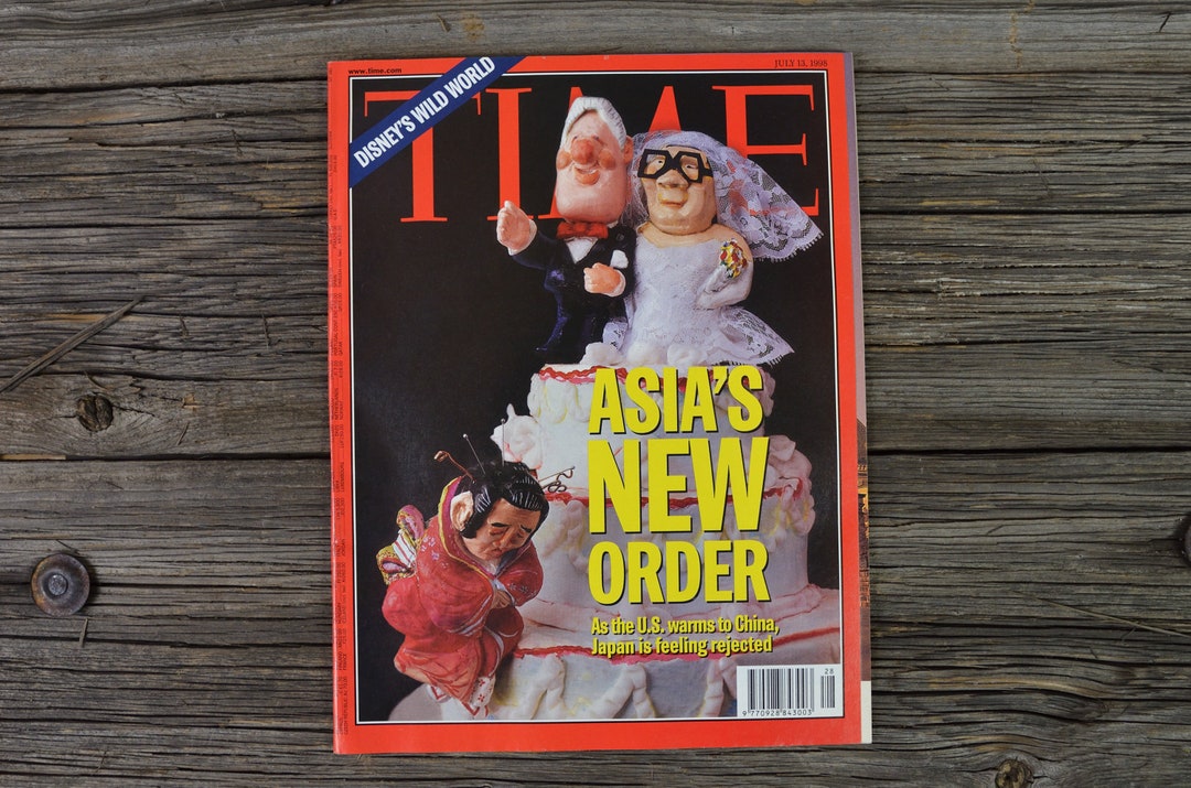 Time Magazine Issue From July 13, 1998 / Vintage Weekly Magazine ...