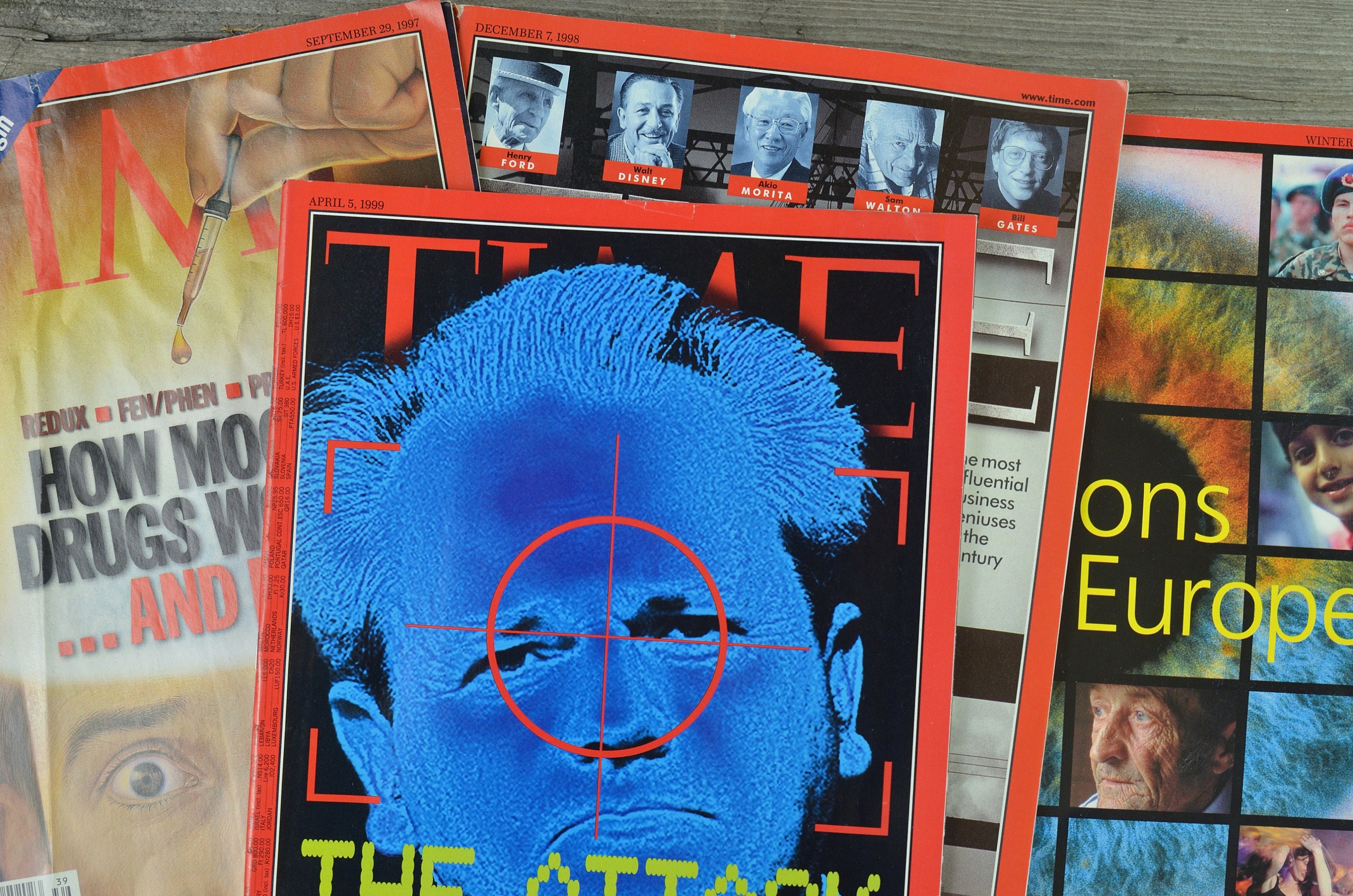 Time Magazine Issue From August 10, 1998 / Vintage Weekly Magazine ...