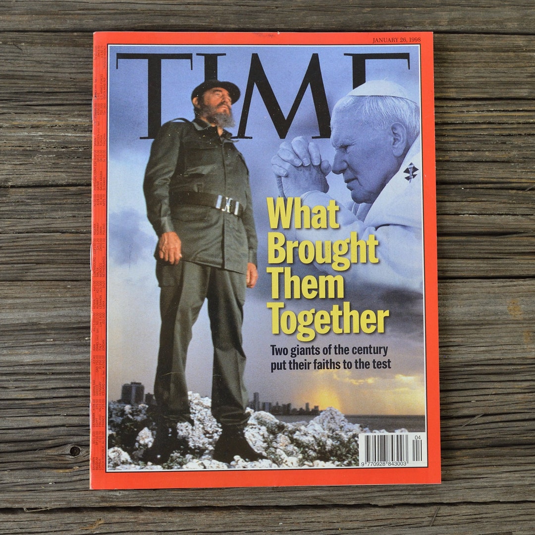 Time Magazine Issue From January 26, 1998 / Vintage Weekly Magazine ...