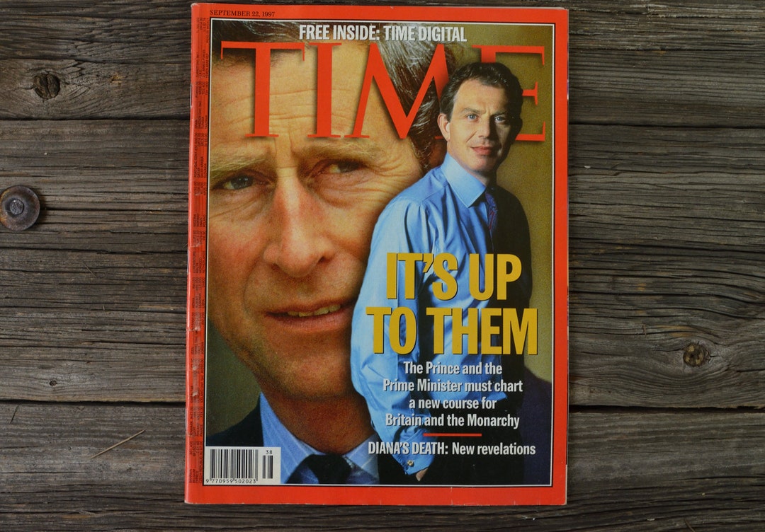 Time Magazine Issue From September 22, 1997 / Vintage Weekly Magazine ...