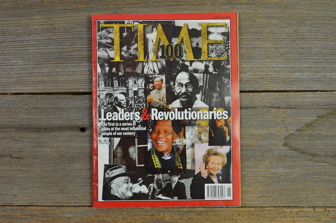 Vintage Time Magazine - April 13, 1998 - Leaders & Revolutionaries ...