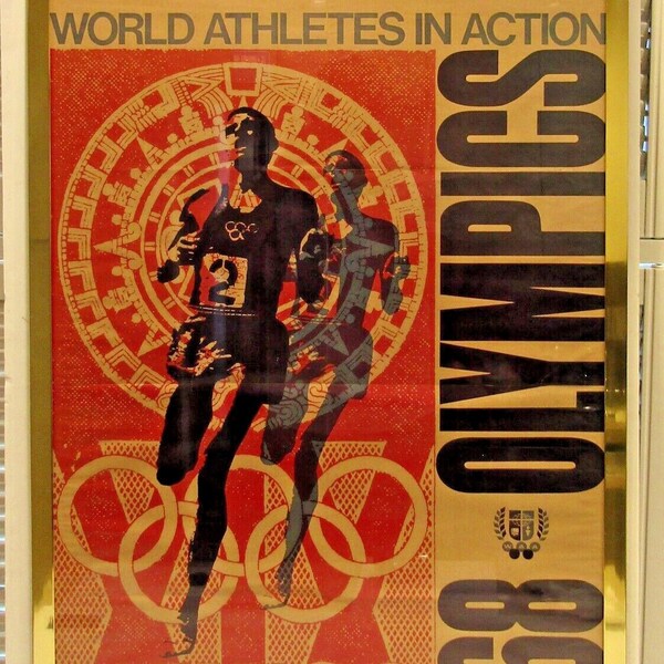 Mexico 1968 Poster - Etsy