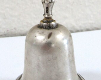 Cased, Coin Silver Dinner Bell With Twig Handle 1850s, Monogram - Etsy