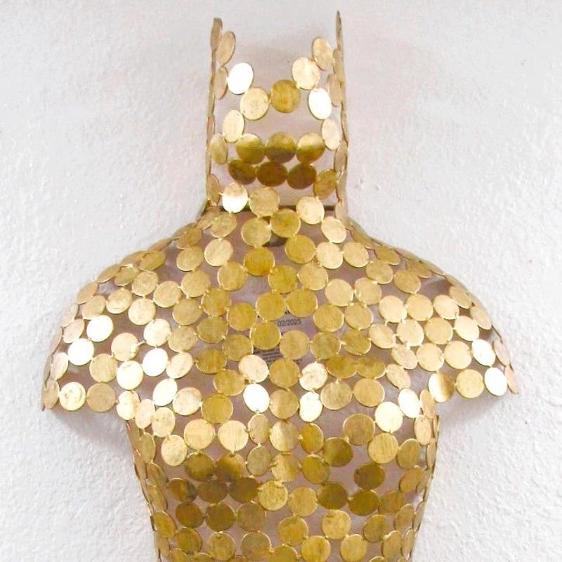 Gold Leaf Female Torso - Etsy