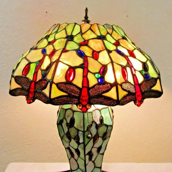 Dragonfly Lamp - Etsy