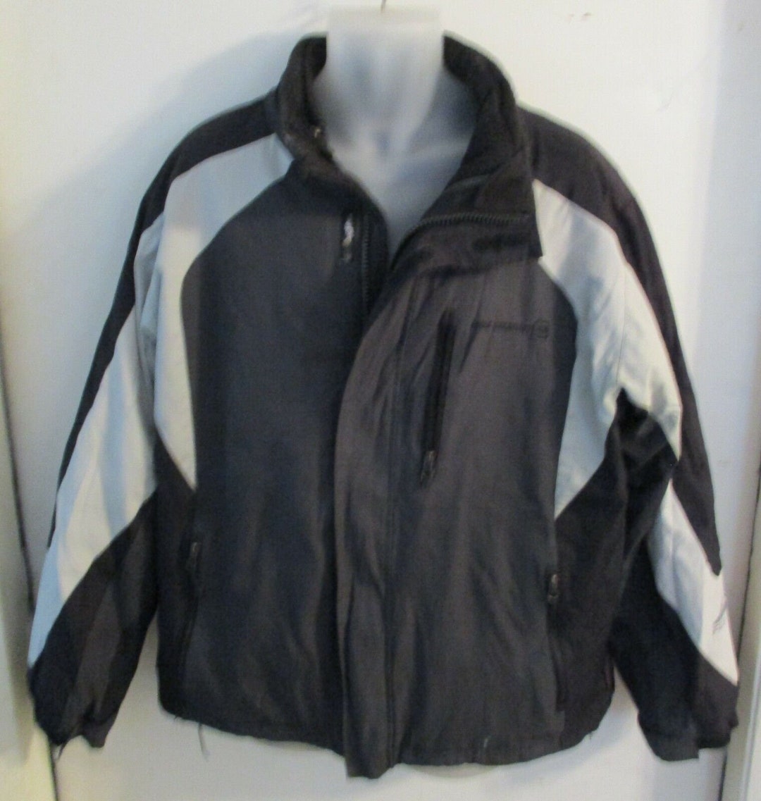 New Men's Free Country Winter Jacket With Zip Out Lining Black & Gray ...