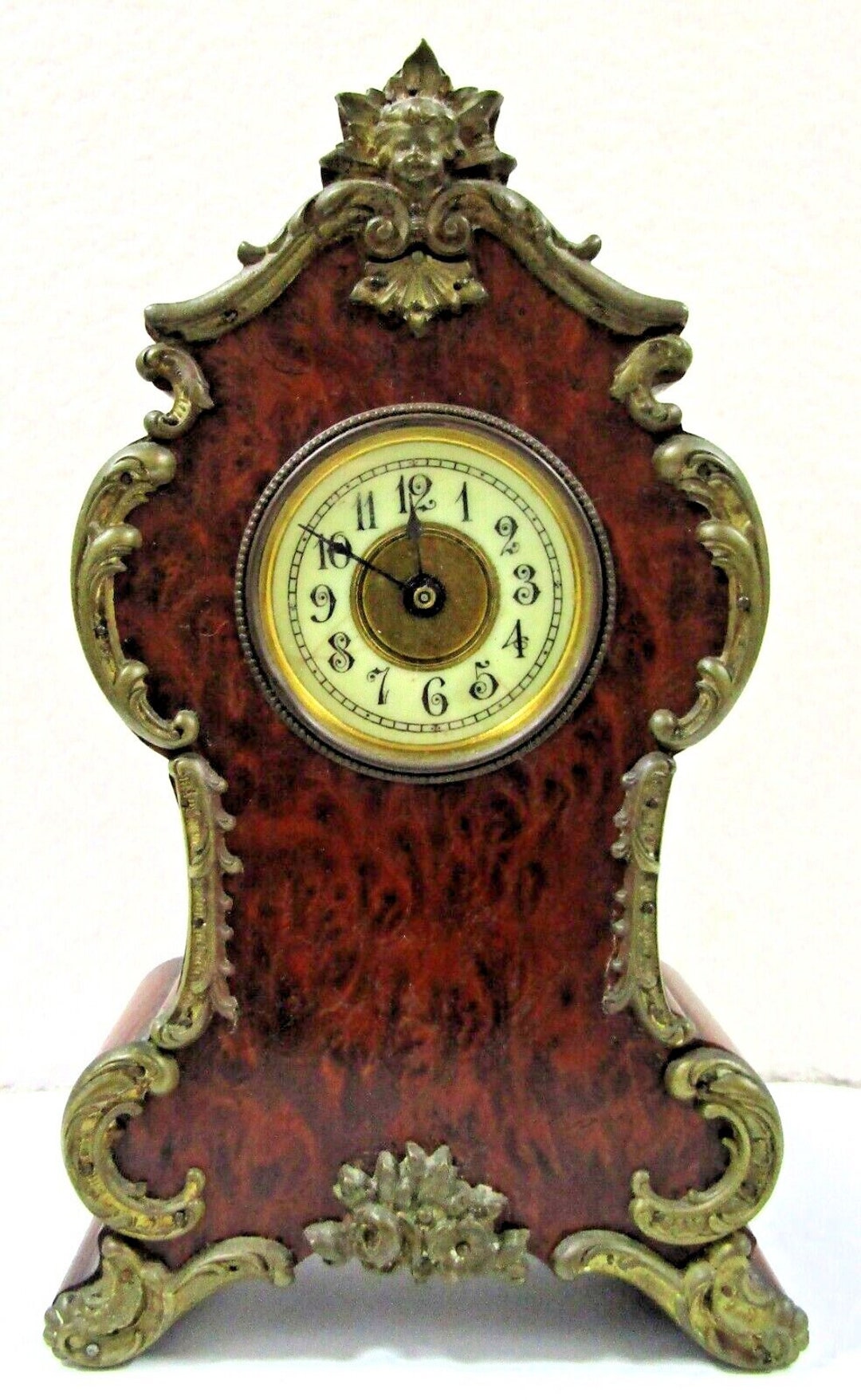 Baroque / Rococo Style Antique Miniature Winding Grandfather Clock - Etsy