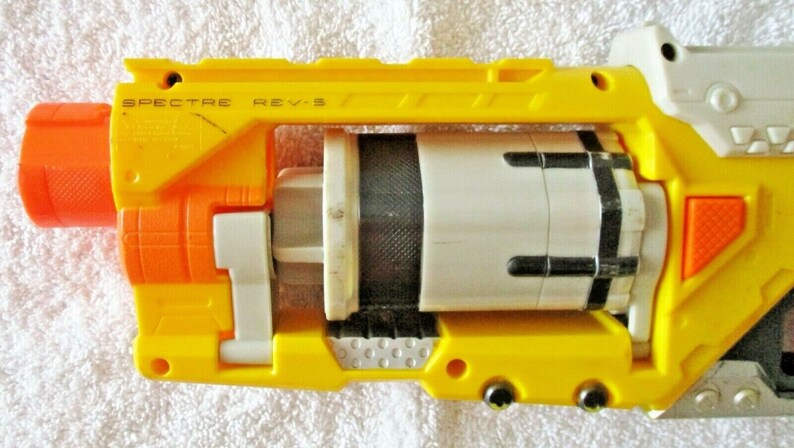 Nerf N-strike Spectre Rev 5 Pistol Yellow - Etsy