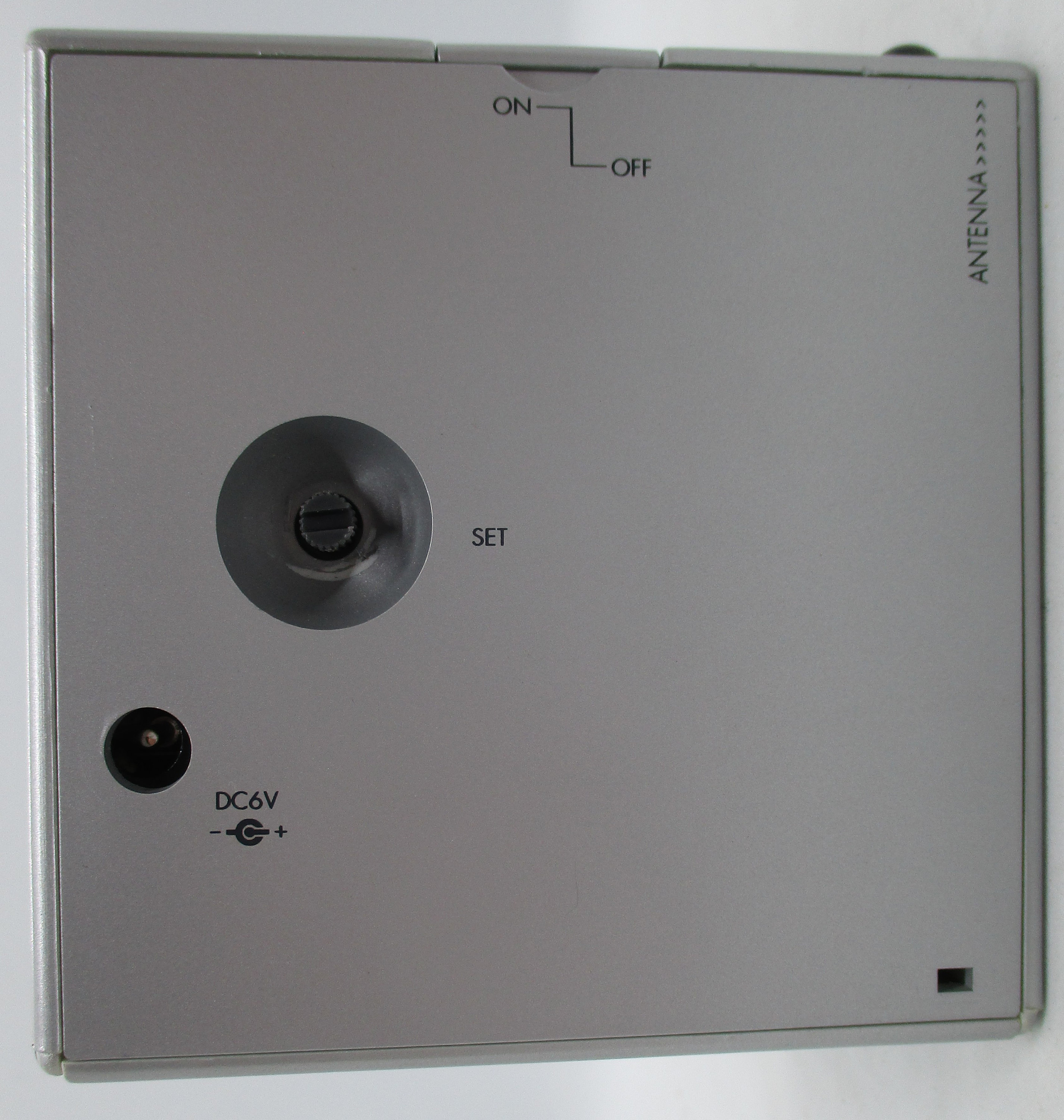 New Rare Lexon Silver Cube Analog Alarm Clock Radio 1990s - Etsy