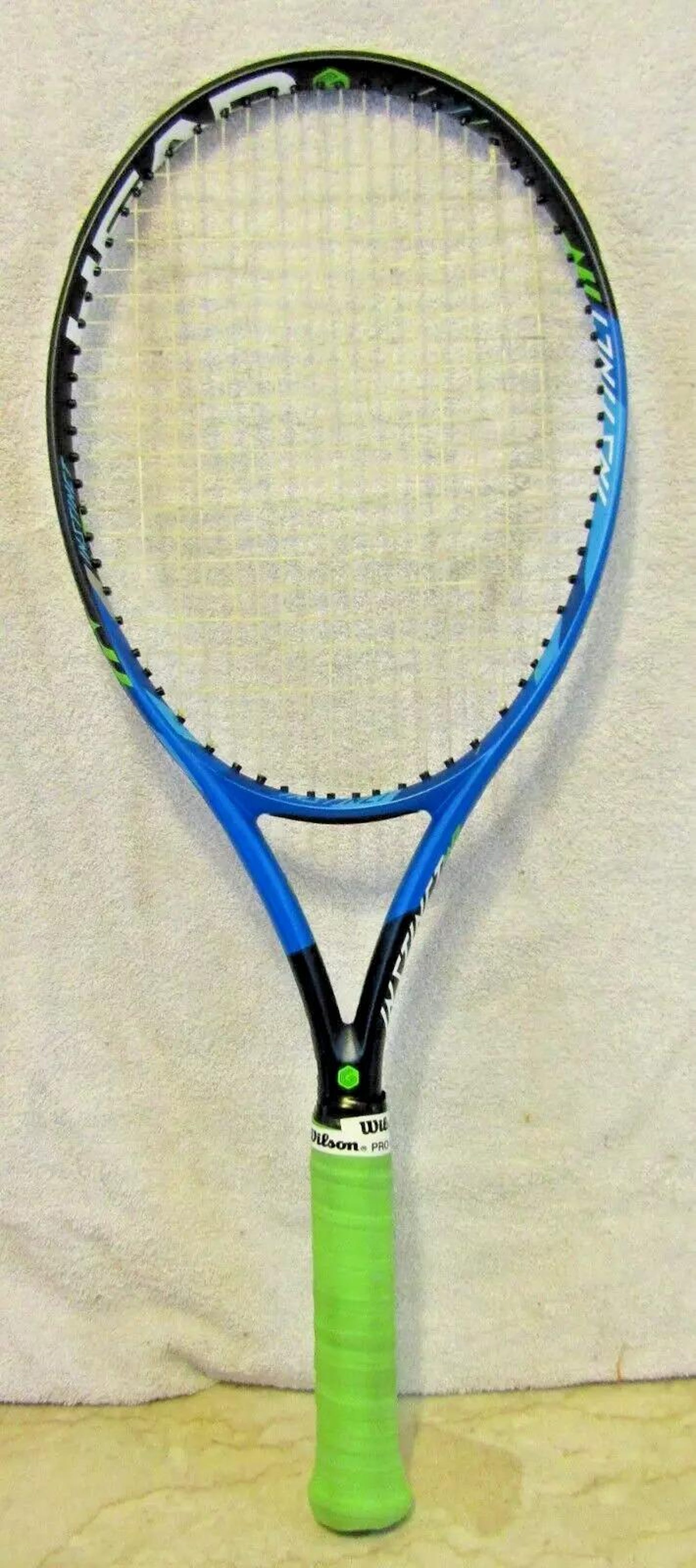 Head Instinct MP Tennis Racket With Wilson Pro Overgrip - Etsy