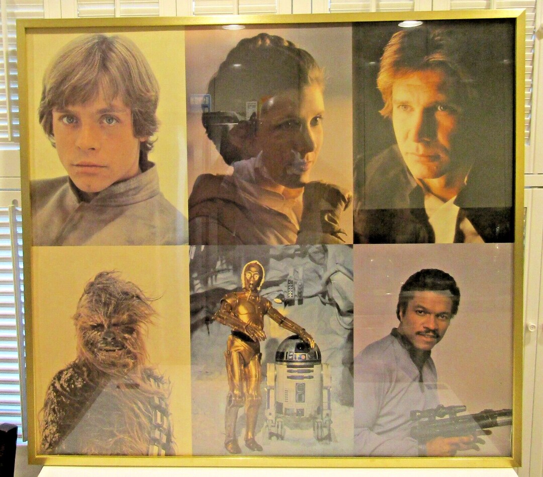 Vintage Uncut Original Star Wars Theater Bid Sheet of the Empire ...