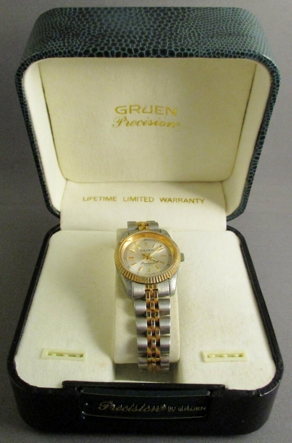 gruen precision quartz ladies - Gem