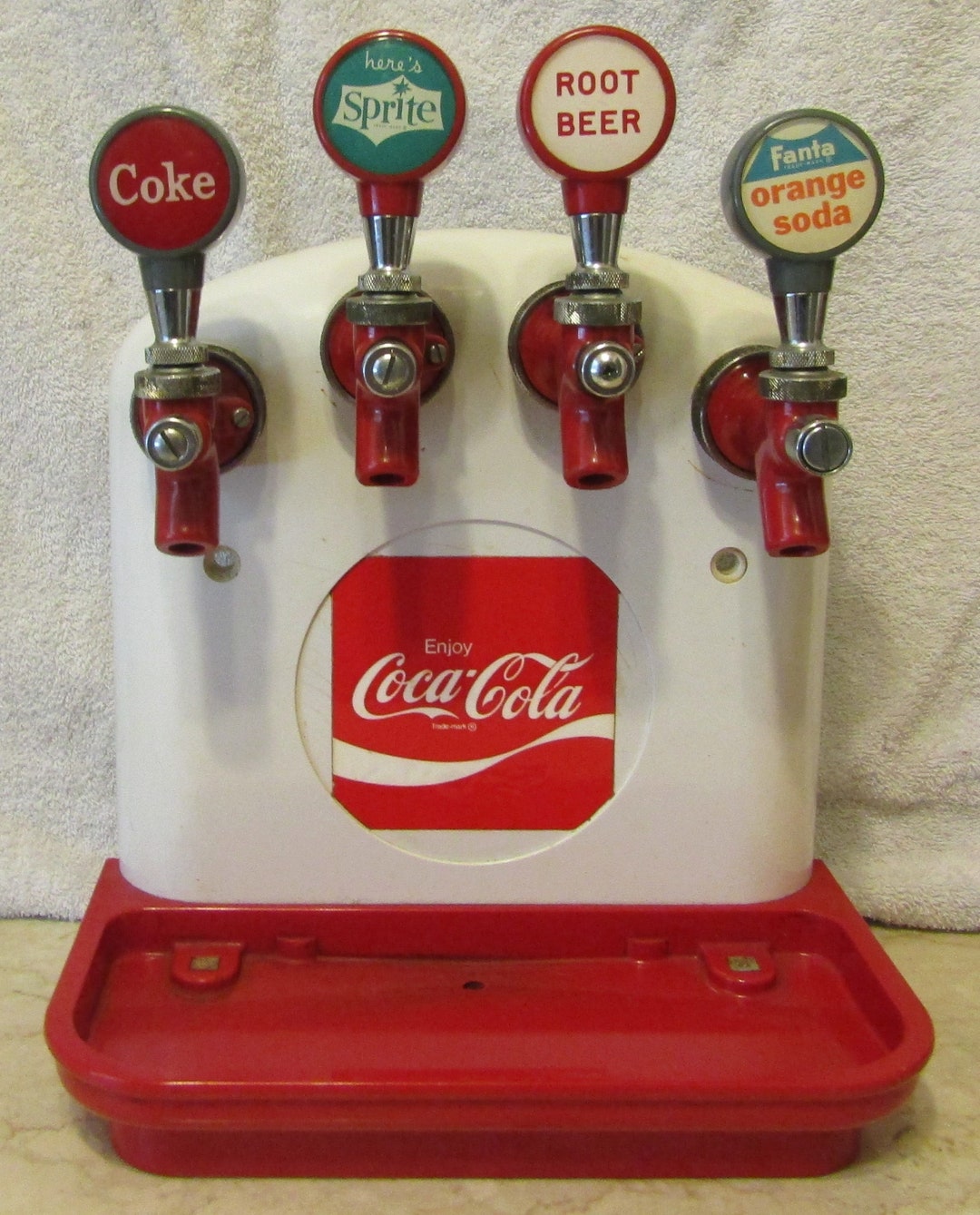 1950s Coca-cola Cornelius Tombstone 4-tap Dispenser Soda Fountain - Etsy