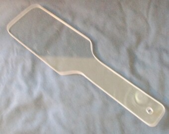 Acrylic Paddle Spanking - Etsy UK