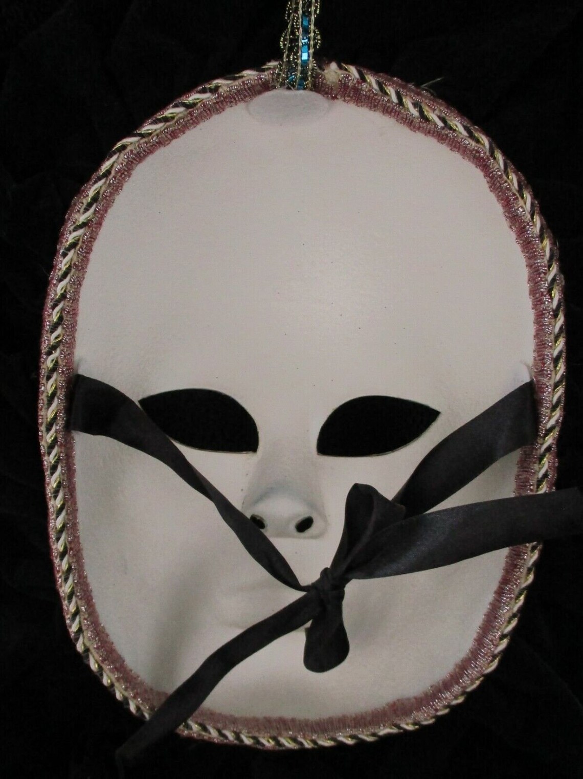 Black and Gold Full Face Mask - Etsy