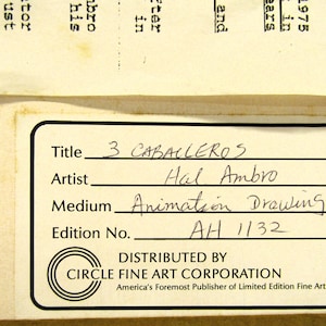 Vintage the Three Caballeros Animation Rough Drawing by Hal Ambro - Etsy