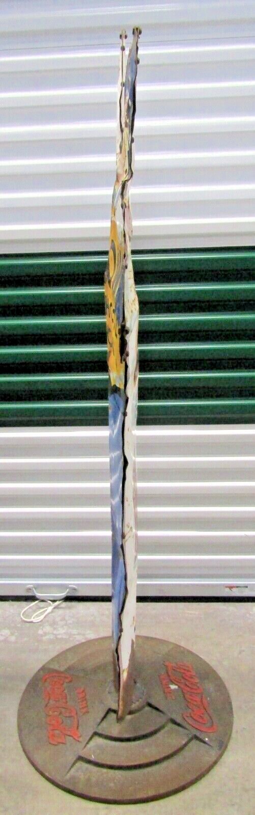 Antique 1950s Coca-cola Police Crossing Guard Advertising Sign - Etsy