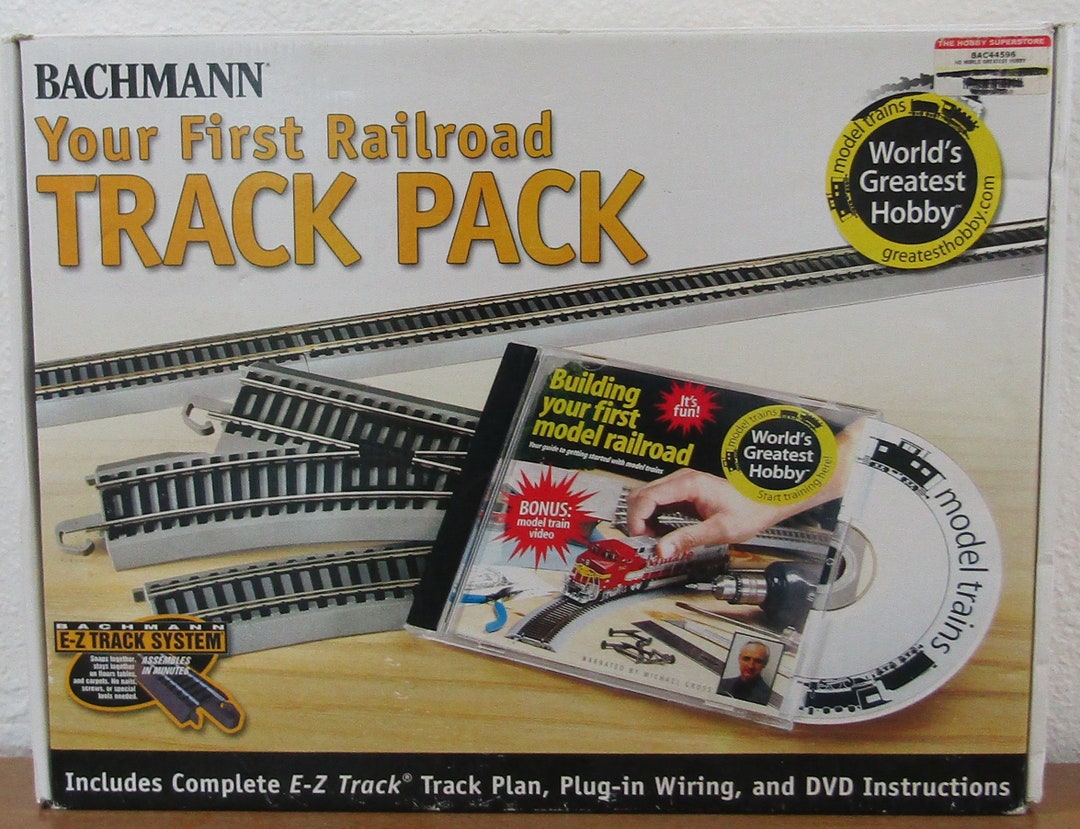 Bachmann HO E-Z Railroad Track Pack 44497 Incomplete - Etsy