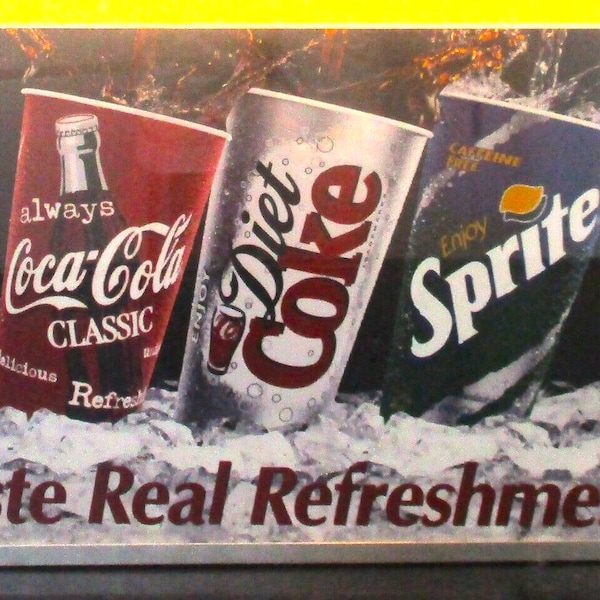Vintage Diet Coke Sign - Etsy