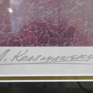 Anatole Krasnyansky Signed Seriolithograph Poetry in Motion Matted ...