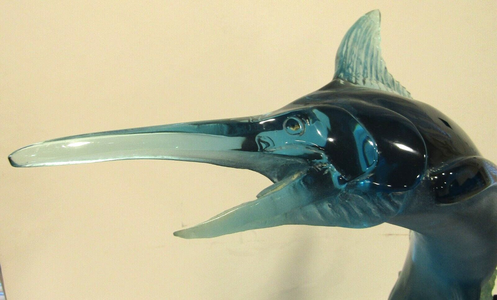 Rare Large Robert Wyland 1983 Blue Acrylic Jumping Marlin in - Etsy