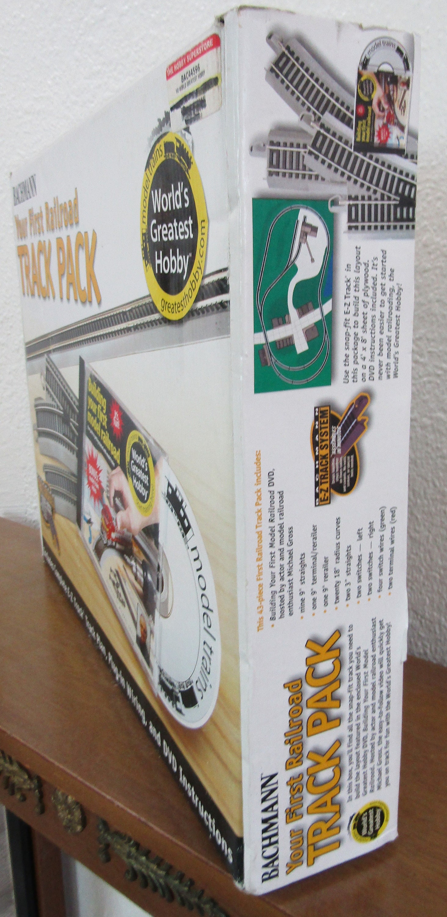 Bachmann HO E-Z Railroad Track Pack 44497 Incomplete - Etsy