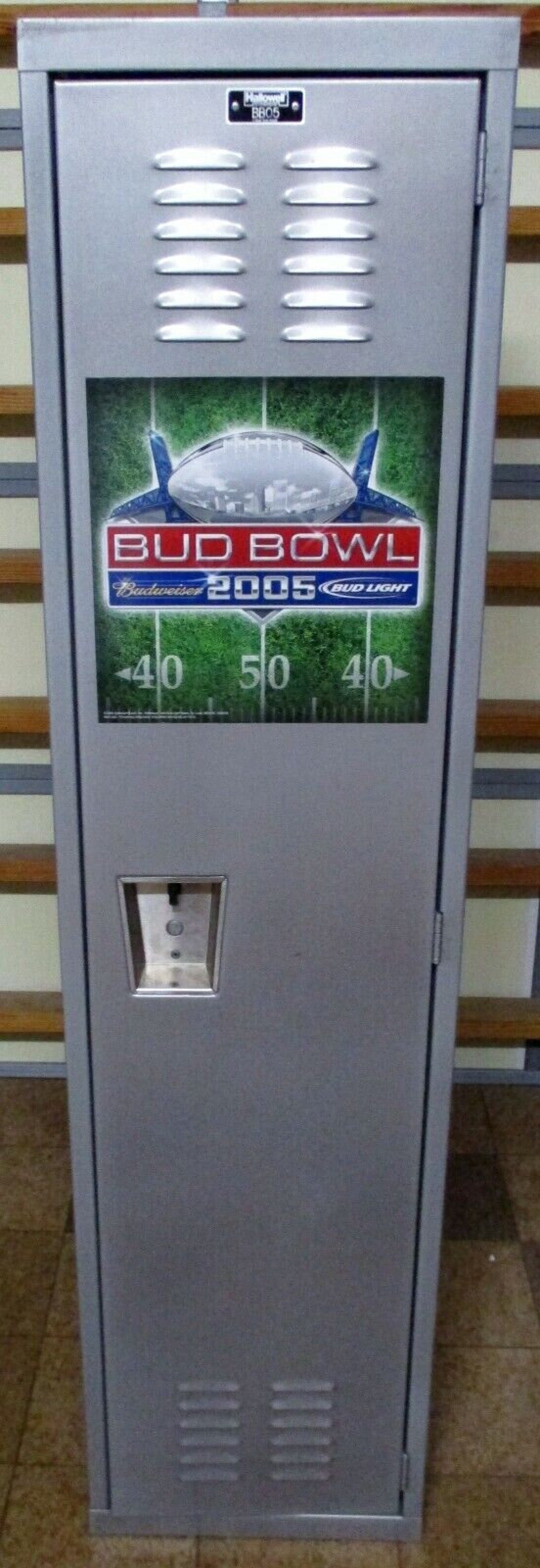Hallowell BB05 Budweiser Bud Bowl 5 Foot Tall Locker - Etsy