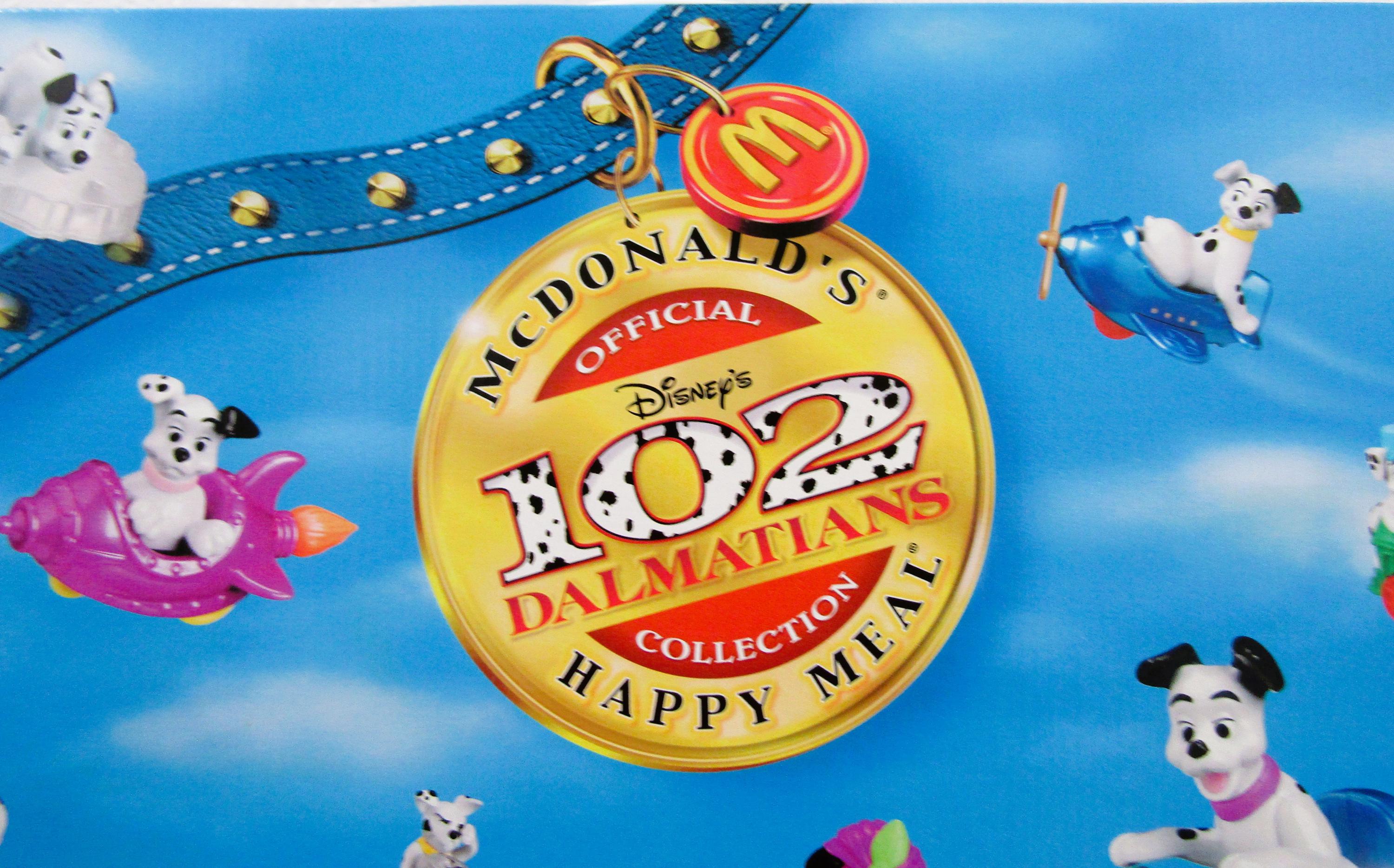 2000 Mcdonalds 102 Dalmatians Happy Meal Toy Collection COMPLETE ...