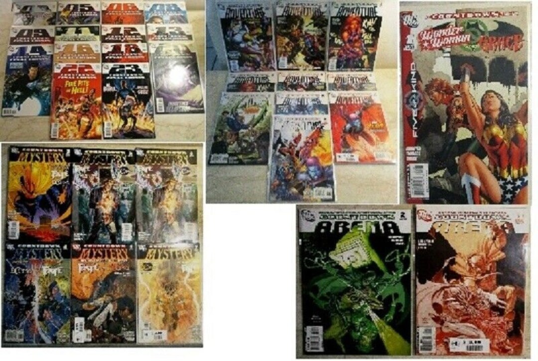 Lot of 38 DC Comics Countdown Collection Final Crisis - Etsy